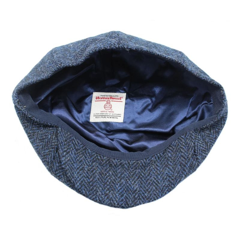 Arran Harris Tweed 8 Piece Baker Boy Cap | Cherry Tree Country Clothing