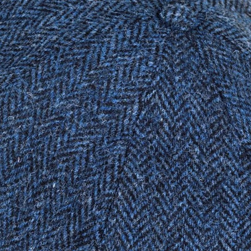 Arran Harris Tweed 8 Piece Baker Boy Cap | Cherry Tree Country Clothing