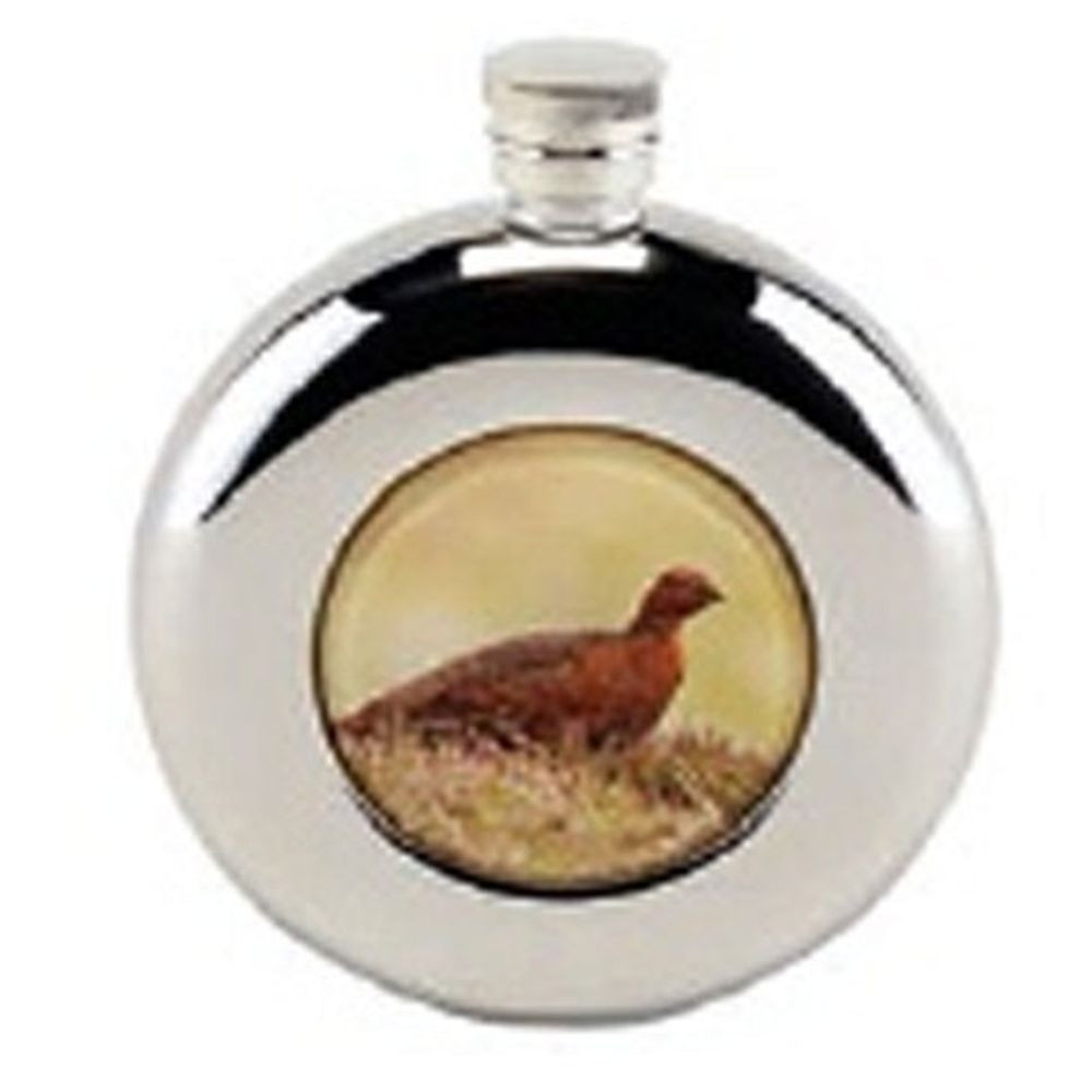 Shotgun Cartridge Leather Hip Flask | Shooters Hip Flask