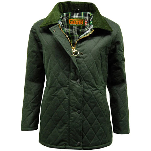 Game Zara Quilted Wax Jacket | Womens Wax Jacket