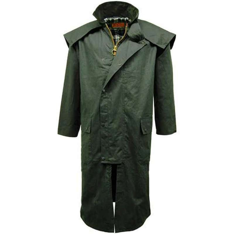 Classic Wax Stockman Coat | Waxed Waterproof Coats