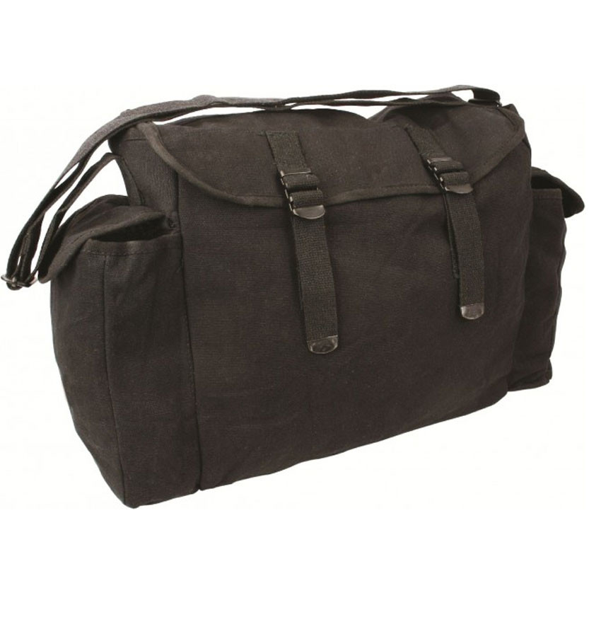 Highlander Heavy Duty Haversack in Black | Fieldsport Bags