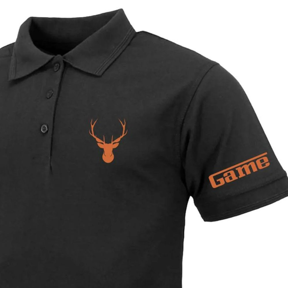 Game Men's Stag Logo Polo Shirt | Cherry Tree Country Clothing
