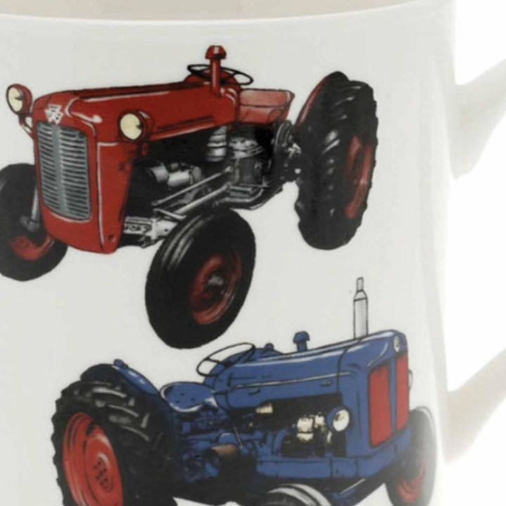 Vintage Tractor Mug - Ceramic Mugs with Tractors | Cherry Tree Country ...