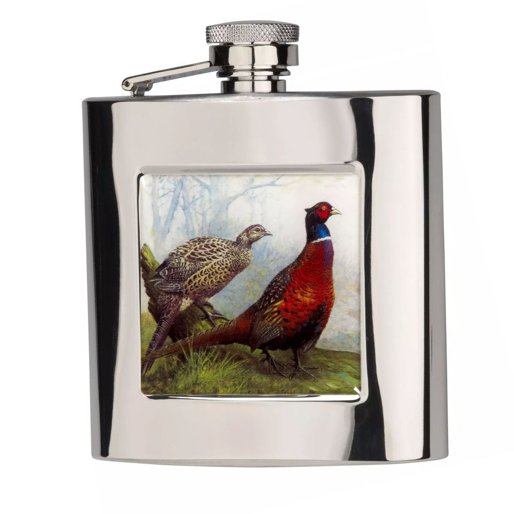 Web-tex Stainless Steel 330ml Flask | Green Flasks