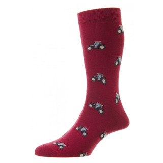 Multi Coloured Tractor Socks for Men | Country Clothing
