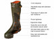 Percussion Sologne Neoprene Wellington Boots