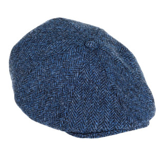 Arran Harris Tweed 8 Piece Baker Boy Cap | Cherry Tree Country Clothing
