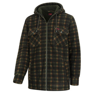 Hoggs of Fife Caithness Hooded Fleece Shacket | Cherry Tree Country ...