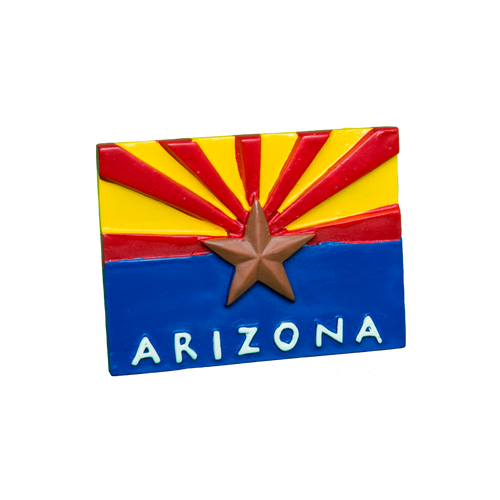 AZ State Map Magnet - Arizona Gifts