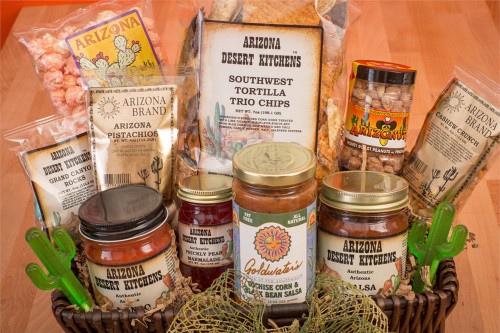 Arizona Gift Baskets - Featuring Arizona Salsa and Snacks