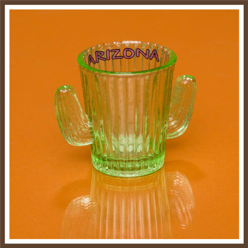 AZ Cactus Shotglass - Arizona Gifts