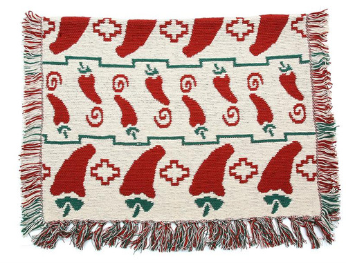 Chili Pepper Bone Area Rug - Arizona Gifts
