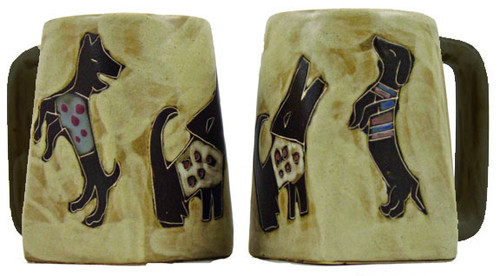 Mara Square Mug 12oz - Dogs - Arizona Gifts