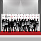 Step and Repeat 10'x8' + Stand + Red Carpet - Sign11.com