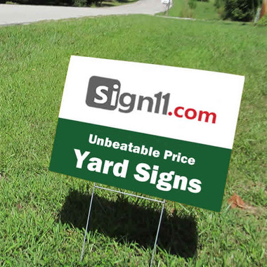 Yard Sign | Sign11.com