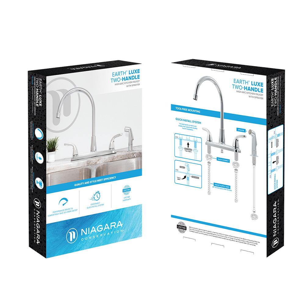 Earth® Luxe Single Handle Bathroom Faucet