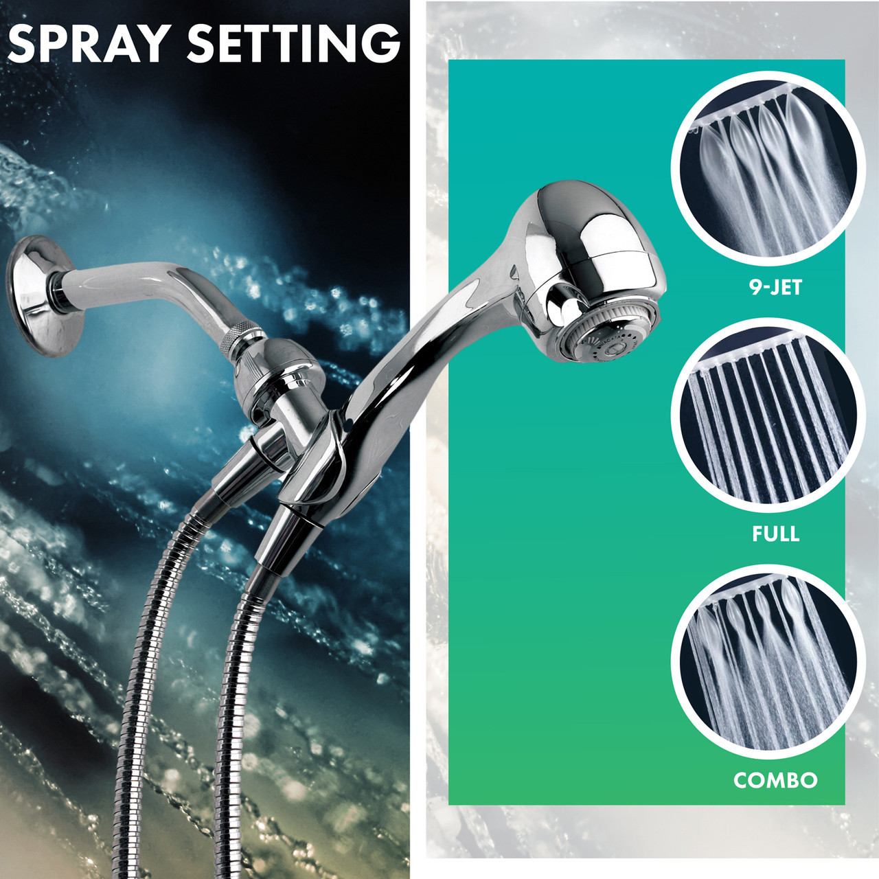 Earth® Handheld Showerhead | AM Conservation