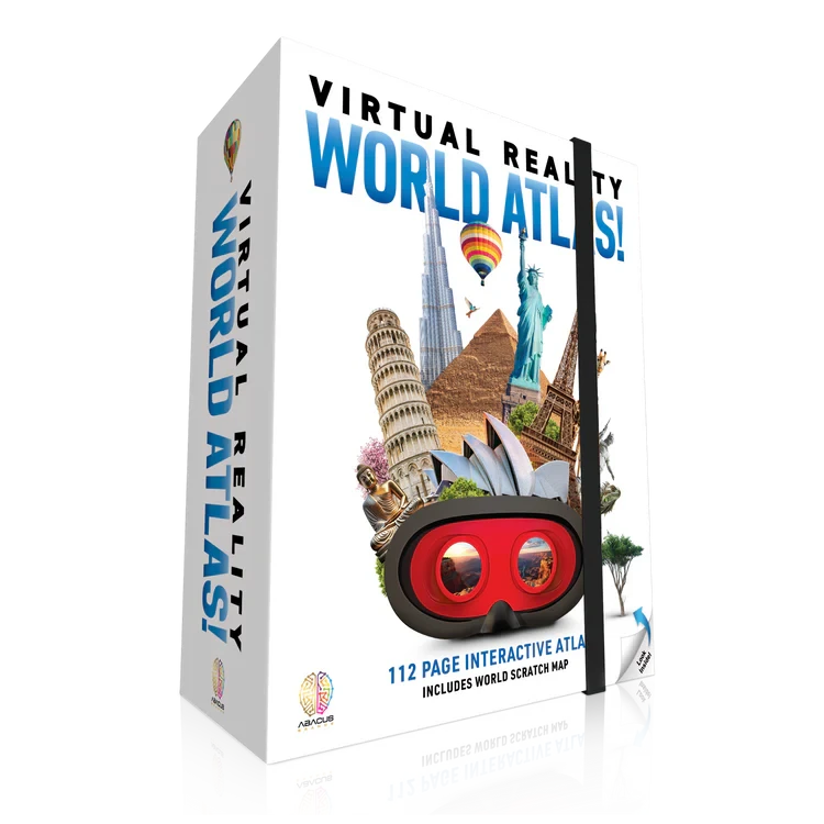 World Atlas Virtual Reality Gift Set | GoodThings