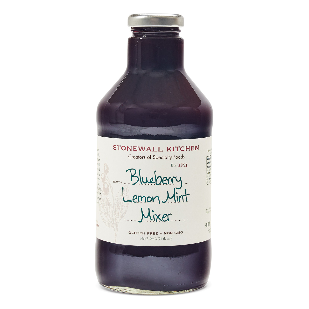 Blueberry Lemon Mint Mixer | GoodThings