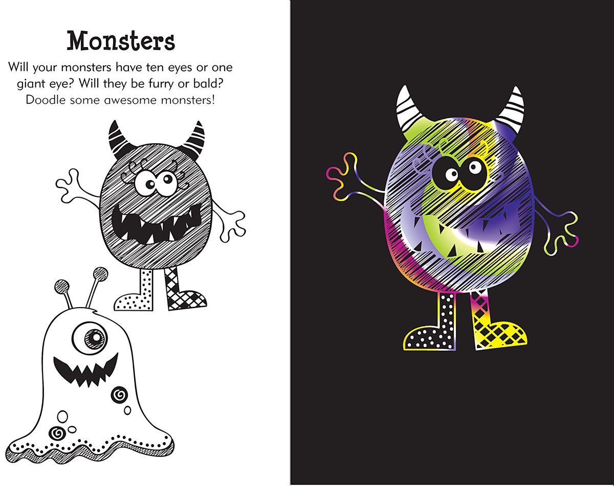 Doodle Mania Scratch and Sketch - GoodThings