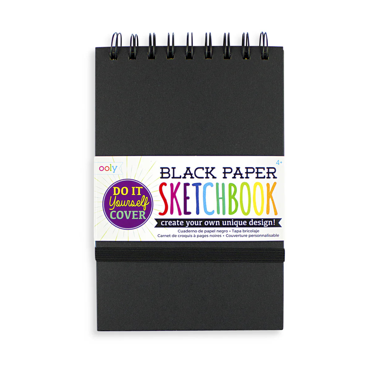 Black Paper Sketchbook - GoodThings
