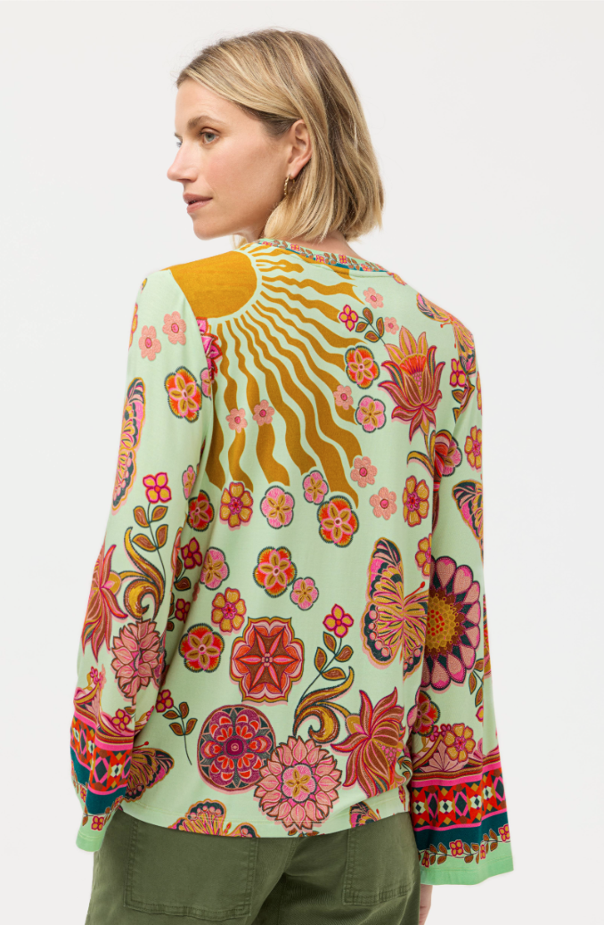 Endora Janie Flare Sleeve T-Shirt - GoodThings