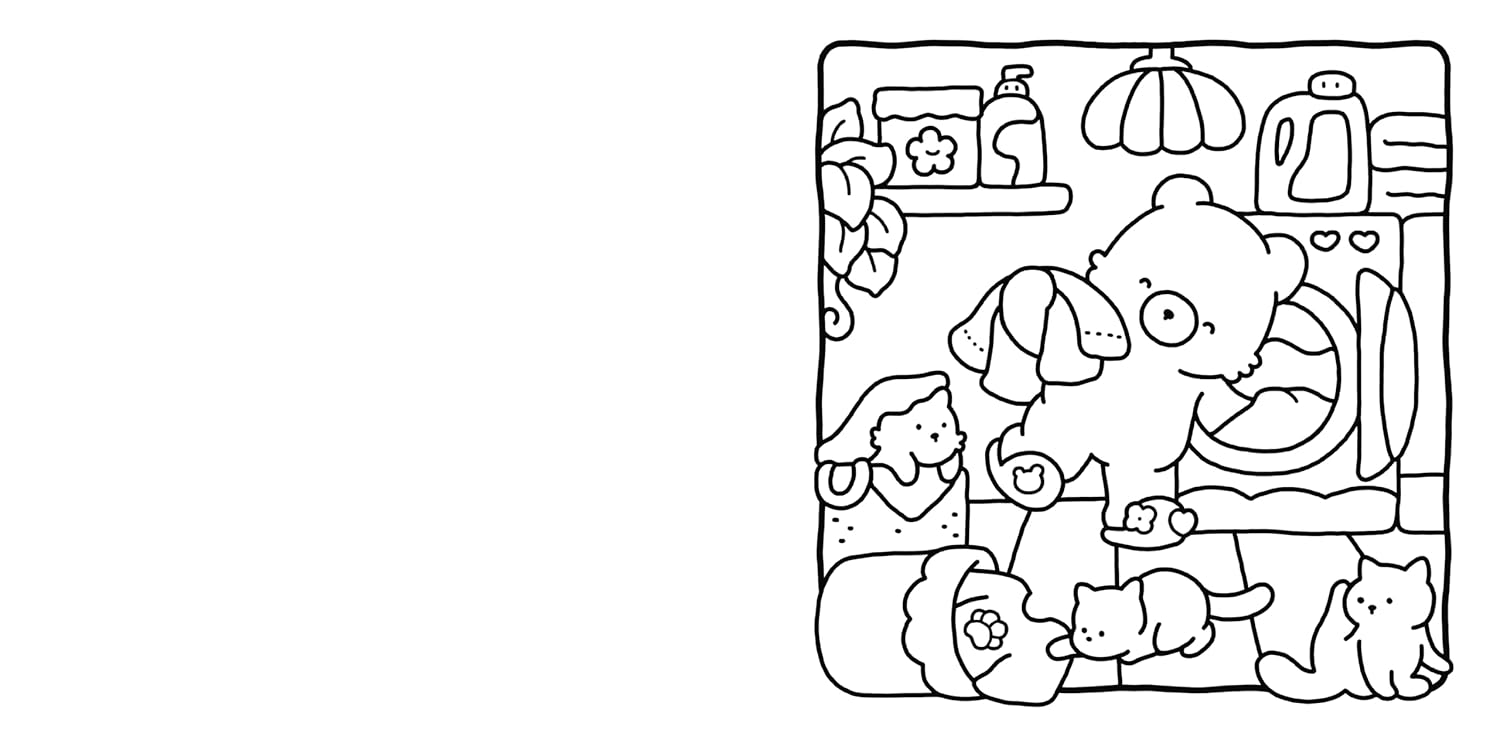 Cozy Friends Coloring Book - GoodThings