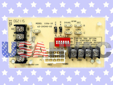 62-24340-02 - OEM Ruud Rheem Weather King Control Circuit Board - USA ...