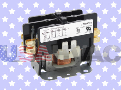 Siemens 24 Volt Contactor Relay 2 Pole 30 Amp 45EG20AJ - USA HVAC Supply