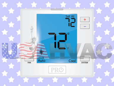 T721I - OEM PRO1 IAQ 2H/1C Wifi Non-Programmable Thermostat - USA HVAC ...