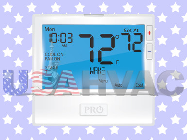 T855 T955 T805 - OEM PRO1 IAQ 3H/2C 7 Day Programmable Thermostat - USA ...