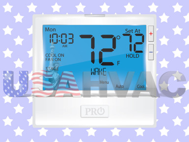 T855SH T805 - OEM PRO1 IAQ 5H/3C 7 Day Programmable Thermostat - USA ...