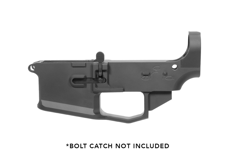 5D Tactical AR15 80% Lower - Ambi - Anodized Black