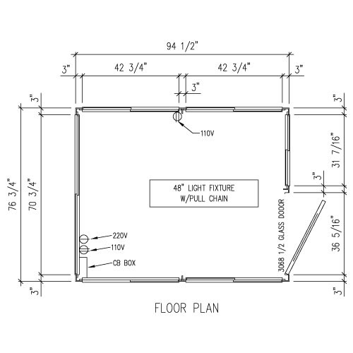 6' x 8' Guard Booth / Shack | Pre-Assembled, Heavy-Duty Booths