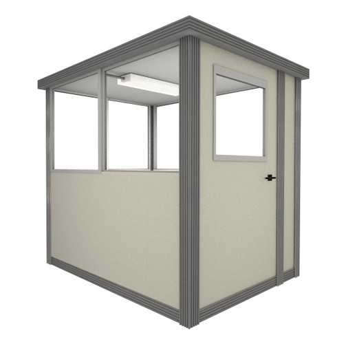 4' x 4' Guard Booth / Shack | Pre-Assembled, Heavy-Duty Booths