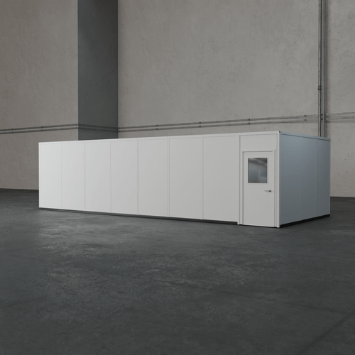 PortaFab Modular Inplant Office 12' x 32', 4-Wall