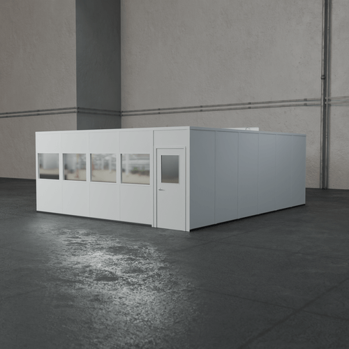 PortaFab Modular Inplant Office 20' x 24', 4-Wall