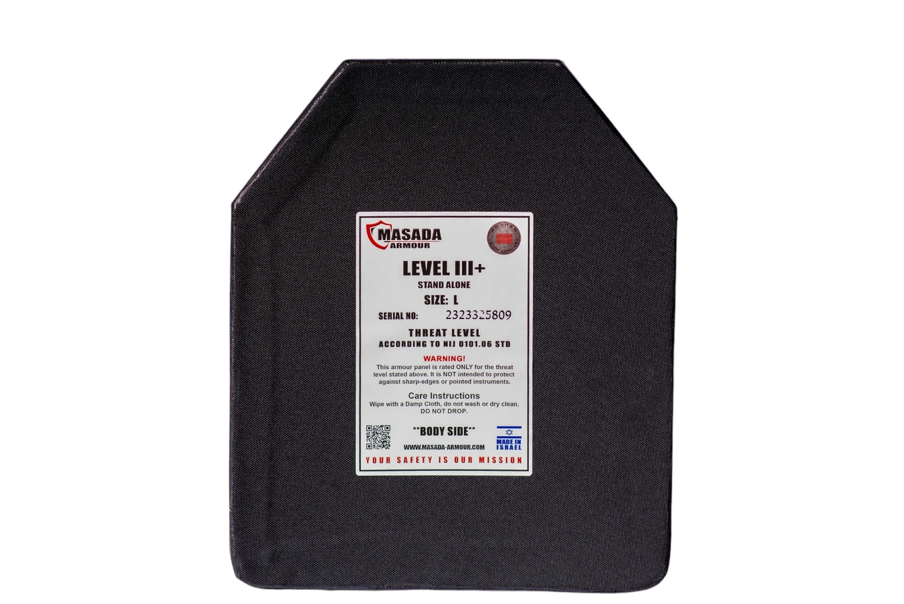 SAPI Cut Level 3+ Armor Plate - I.W.A International Inc