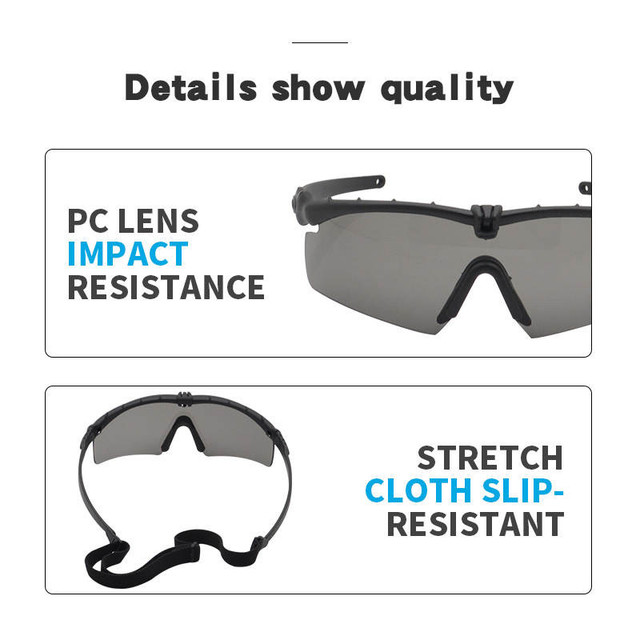 Army Fan Safety Glasses - I.W.A International Inc