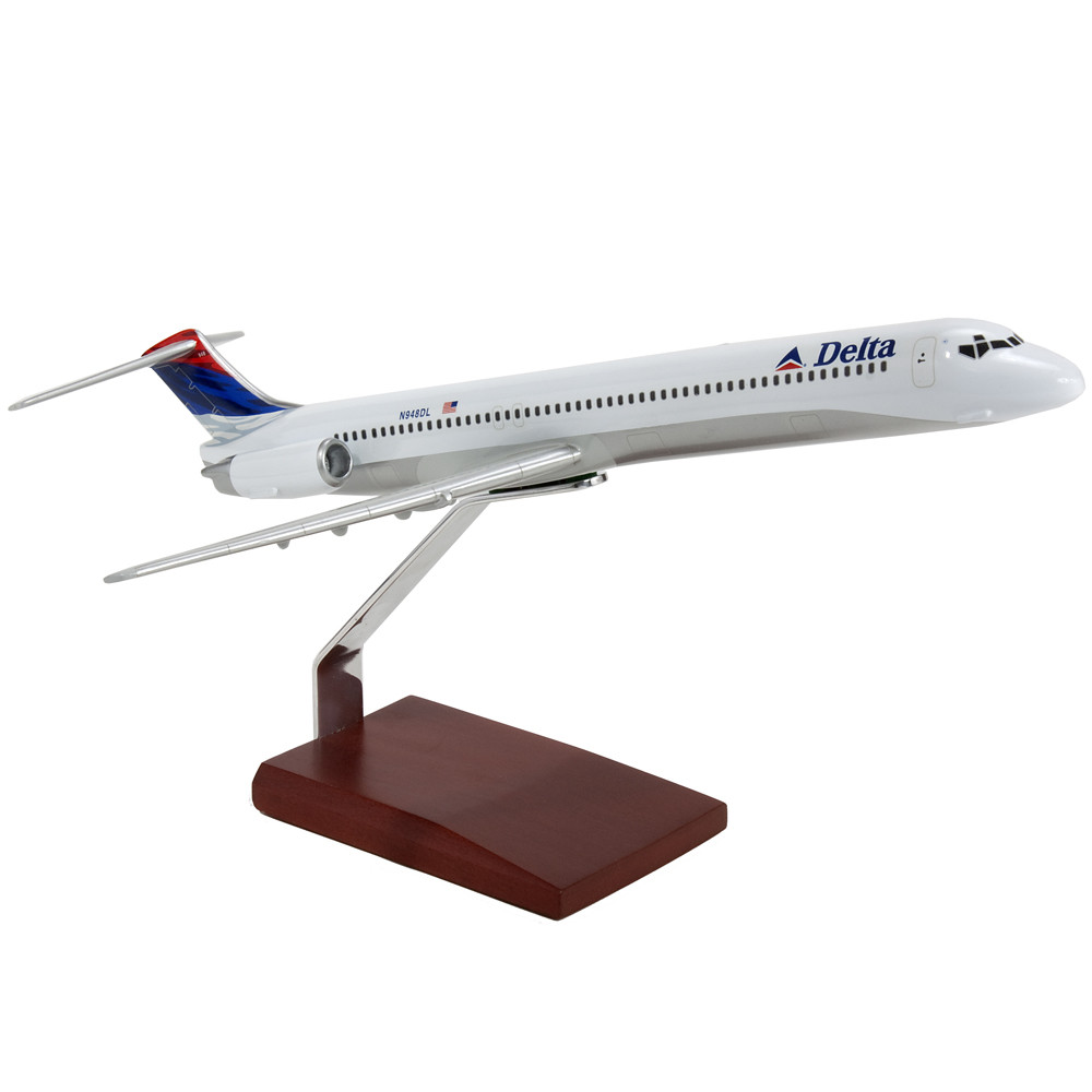 Delta Airlines MD 80 Model Airplane | Scale Model | Model Aircraft