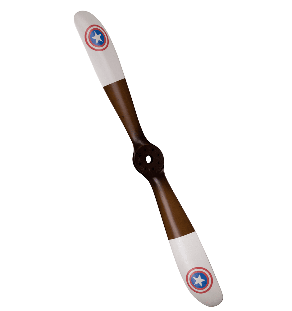 Large Sopwith Camel Airplane Propeller | Wow! Over 6 foot Wooden Propeller