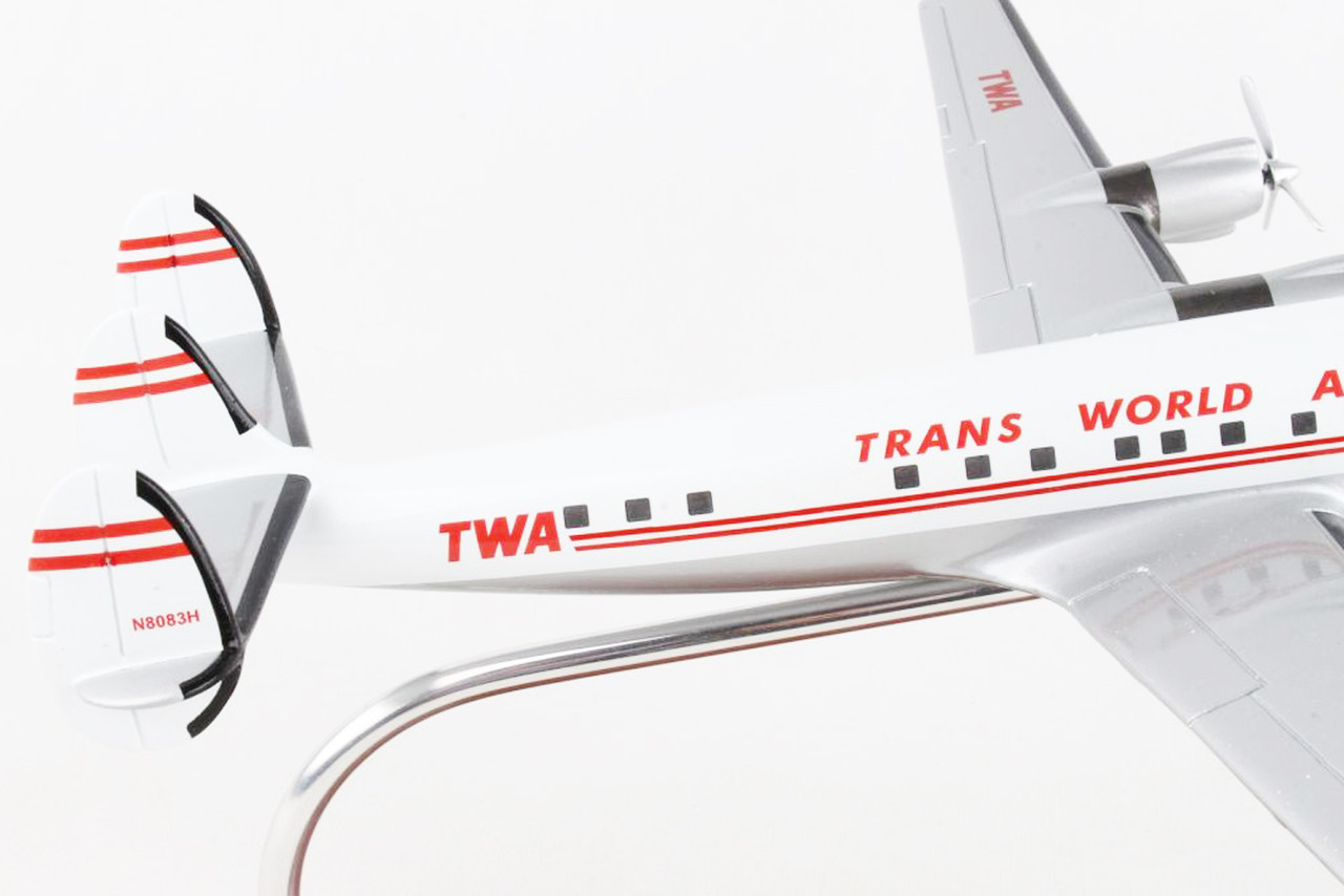 TWA L1649 Starliner Model Airplane