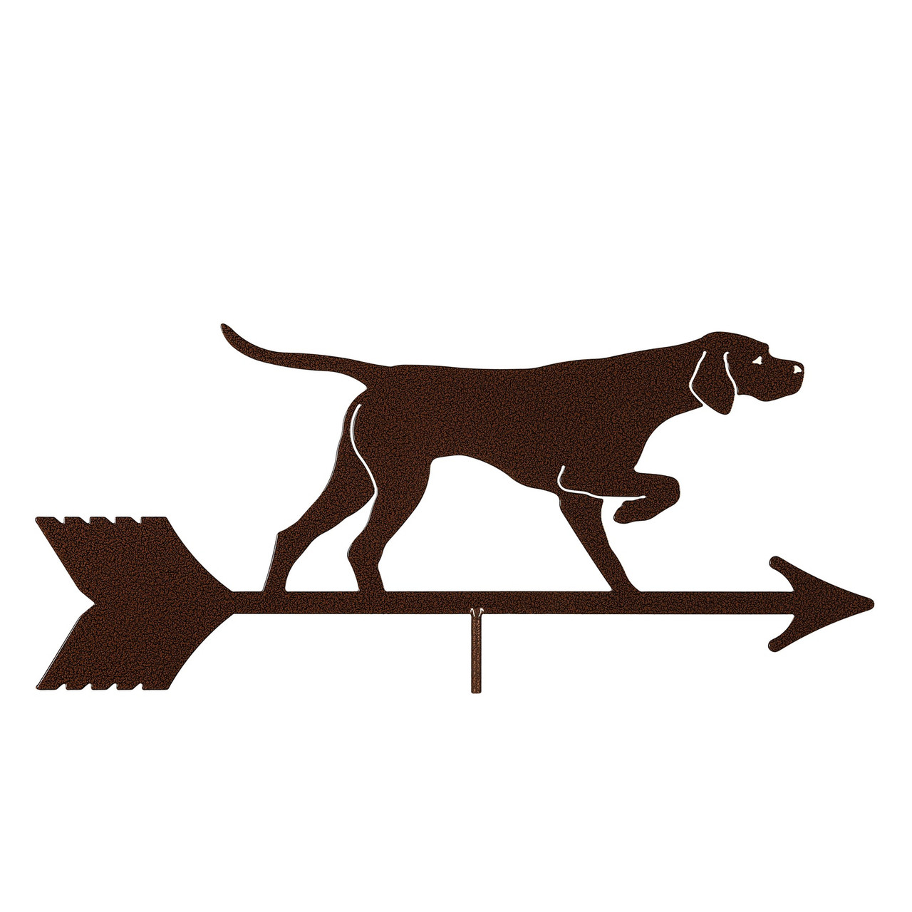 Pointer Dog Weathervane with Mount