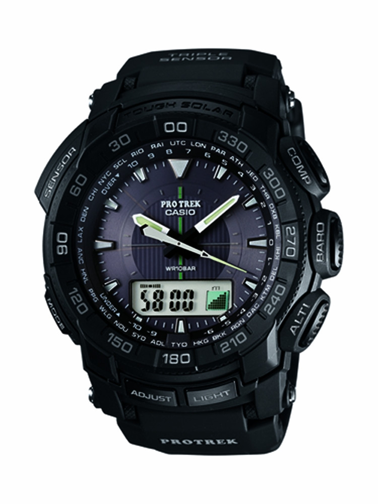 Casio Aviation Watch Triple Sensor Pilot Watch at Tailwinds.com