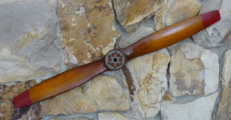 Decorative Propeller Antique Brown | Gifts | Airplane Decor