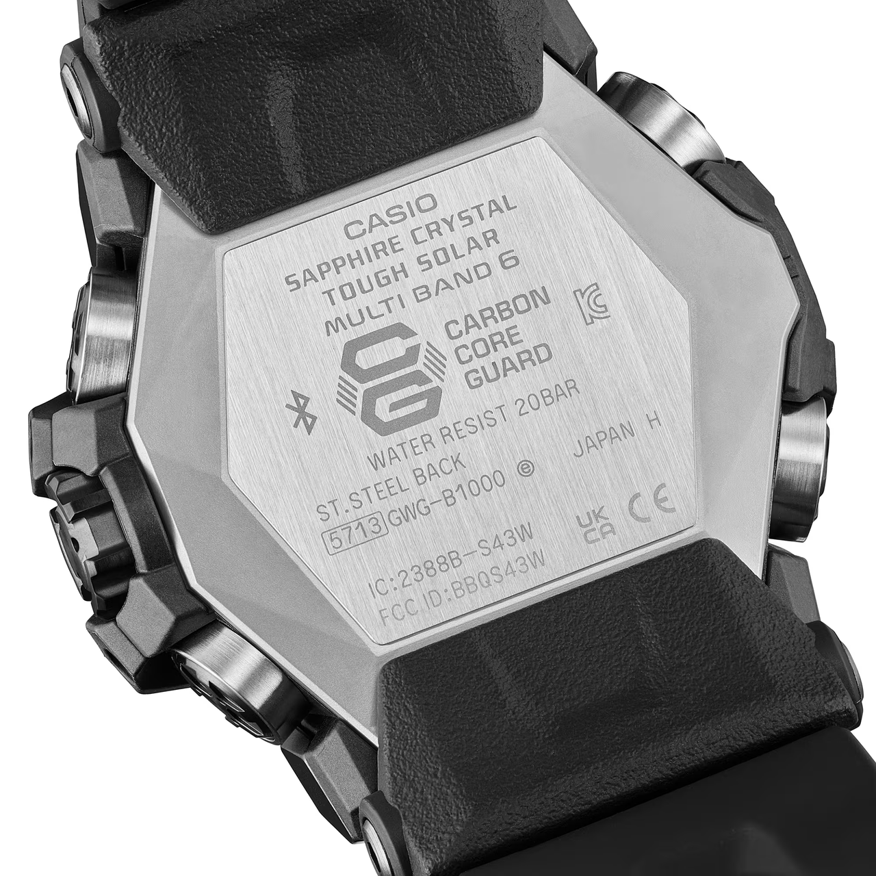 Casio Mudmaster with Bluetooth - Black Band