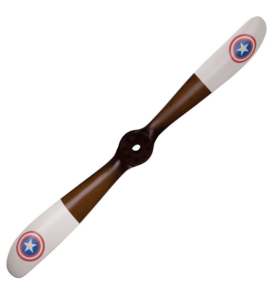 Large Sopwith Camel Airplane Propeller | Wow! Over 6 foot Wooden Propeller