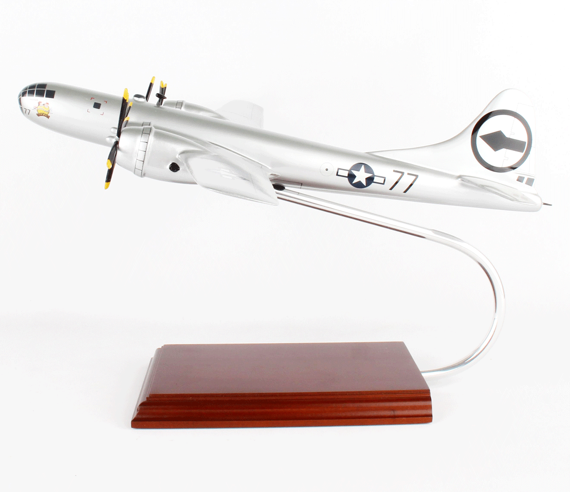 B-29 Bockscar" Model Airplane | Stunning Wood Model Plane