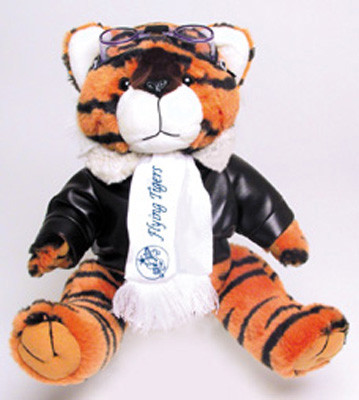 Flying Tiger Plush | Pilot Gifts | Kids Aviation Gifts | Stuffed Animal